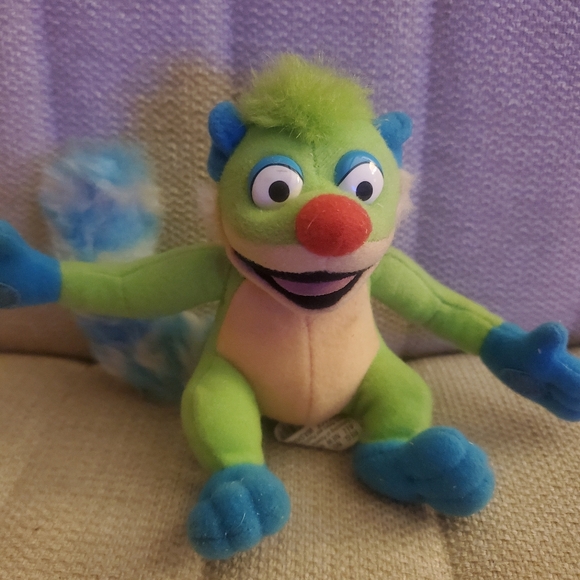 Disney | Toys | Vtg Mattel Jim Henson Treelo Lemur Bear Big Blue House ...
